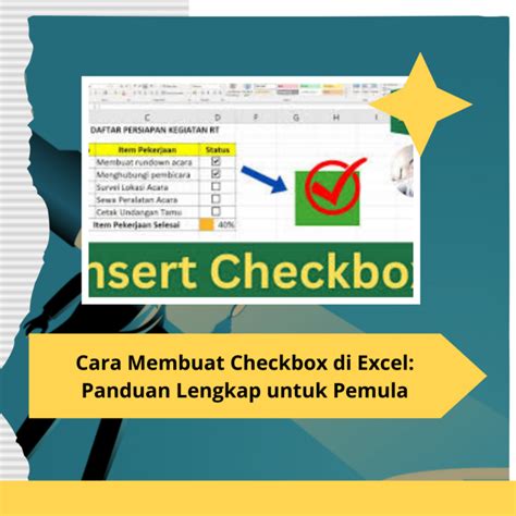 Cara Membuat Checkbox Di Excel Panduan Lengkap Untuk Pemula Trending