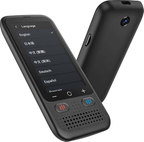 Amazon.com : Language Translator Device, D21 Instant Translator No WiFi Needed, 142 Languages ...