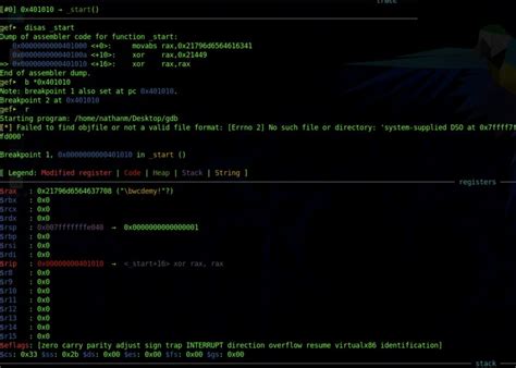 nathan m on linkedin debugger gdb assembly hacking