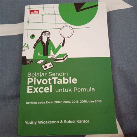 jual [preloved] buku pivot table excel untuk pemula shopee indonesia