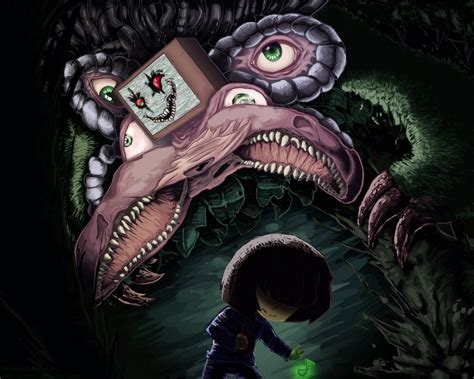 Undertale Frisk Flowey Omega