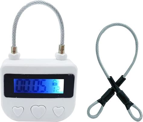 Electronic Time Padlock 99 Hours Max Timing With Electronic Lcd Timed Display Usb Rechargeable