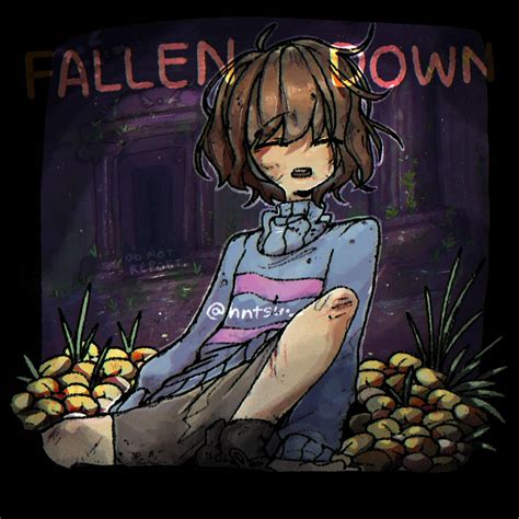 Fallen Down Undertake Frisk By Nntsu On Deviantart
