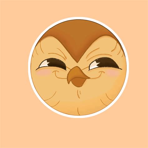 Hooty The Owl House Sticker Glossy The Owl House Sticker The Owl