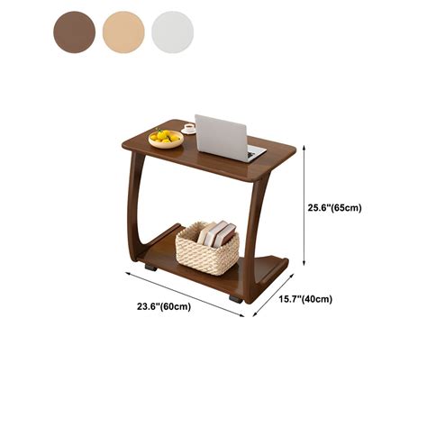 25 59 Tall Contemporary Style Coffee Cocktail Table Solid Wood Coffee
