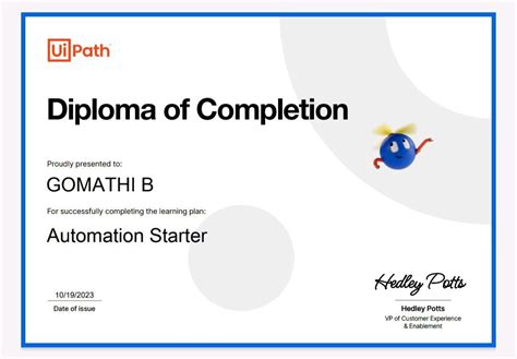 Gomathi B On Linkedin Automation Uipath Technology Rpadeveloper