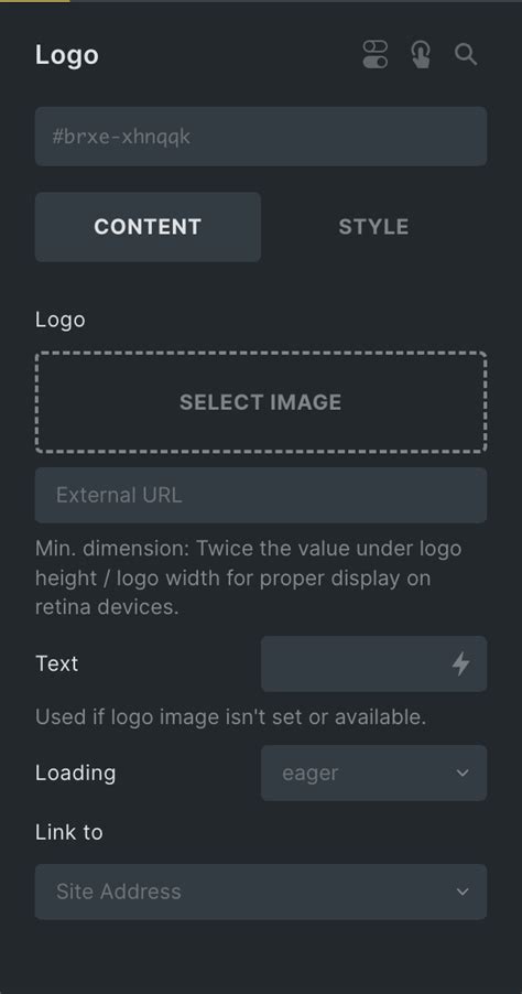 Solved The Logo Element Does Not Display The Image Properly Bugs