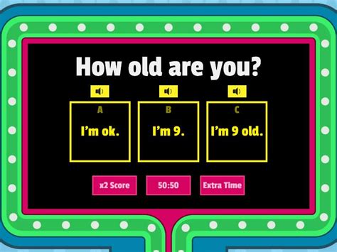 Unit 4 Questions Babebook Gameshow Quiz