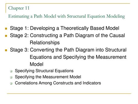 Ppt Multivariate Data Analysis Chapter 11 Structural Equation Modeling Powerpoint
