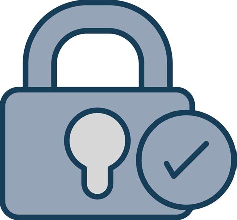 Password Line Filled Grey Icon 43450227 Vector Art At Vecteezy