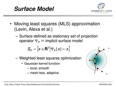 PPT Shape Modeling With Point Sampled Geometry PowerPoint Presentation ID