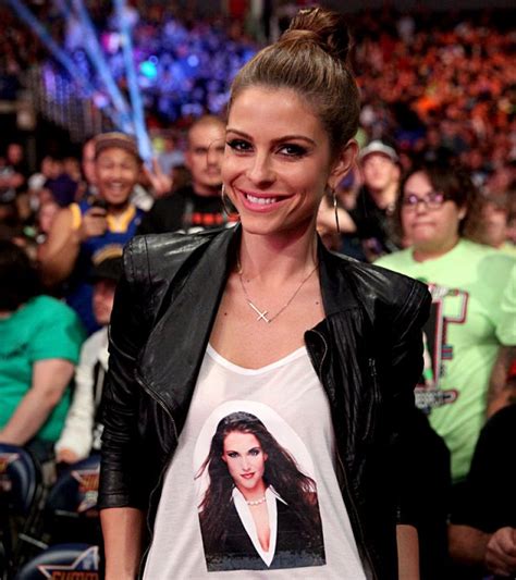 Maria Menounos At Wwe Summerslam In Los Angeles Hawtcelebs