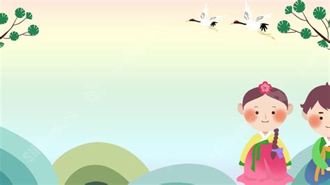 한국 전통 산 Ppt 배경 이미지 무료 다운로드 Slidesdocs