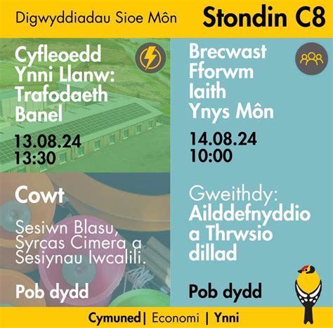 Menter Môn Ltd On Linkedin ⭐️⭐️ Sioe MÔn Anglesey Show ⭐️⭐️ Dewch In Gweld Yn Sioe Môn Bydd…