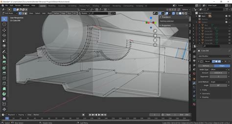 Unedittable Faces Appearing After Boolean Cut Modeling Blender Artists Community