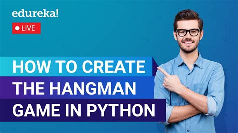 how to create the hangman game in python data science training