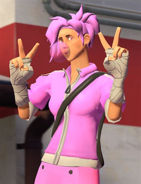 Female Tf2 Scout Fan Art