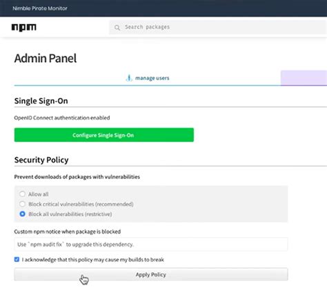 Npm Blog Archive Npm Enterprise Delivering More Secure JavaScript Development