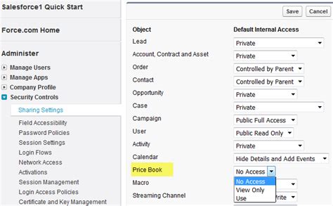 salesforce assigning price book
