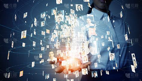 全球通信网络概念。社交媒体。全球业务。