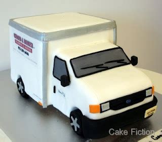 Cake Fiction Ford Box Truck Specialty Cake
