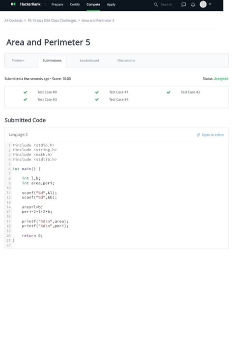 Chetan Dhale On Linkedin Hackerrank Codingjourney Clanguage