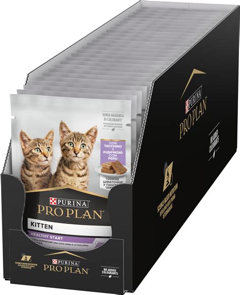 Упаковка вологого корму для кошенят Purina Pro Plan Kitten Healthy ...
