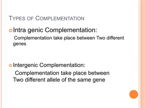 Fine Structureof Gene Allelic Complementation And Split Gene Pptx