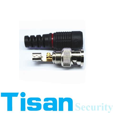 10pcs Jr B35 Cctv Connector Bnc Adaptor 50ohms 75ohms Bnc Connector