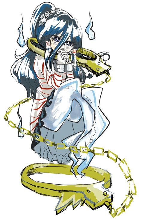 Shippuu Jinnari Miyadeguchi Mizuchi Touhou Commentary Request Highres 1girl Blue Eyes