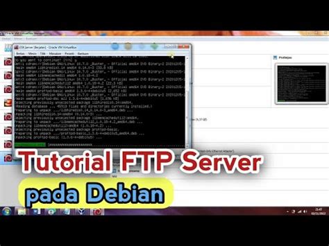 Tutorial FTP Server Pada Debian YouTube