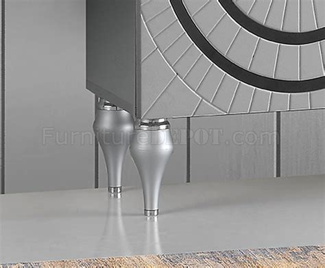 Myra Buffet In Silver W Mylar