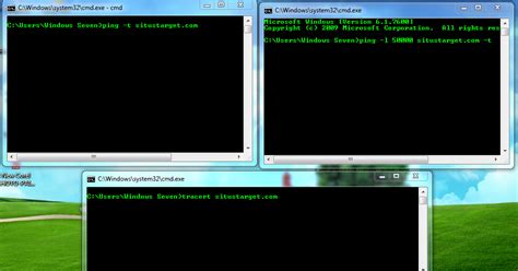 2 cara pengertian ddos website dengan cmd belajar code cmd