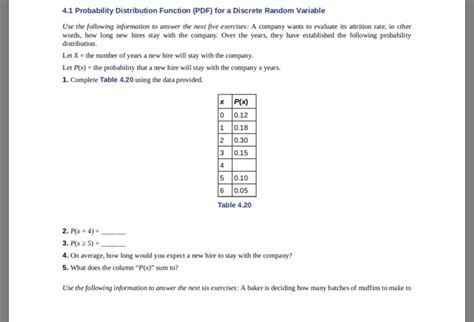 Solved Probability Distribution Function PDF For A Chegg
