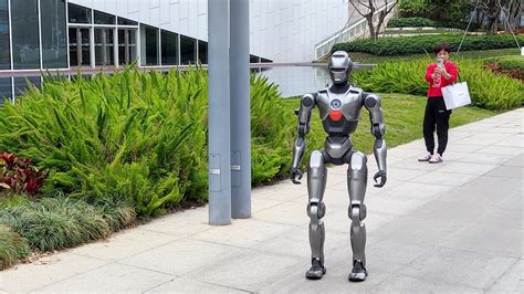 China's humanoid robot startup develops straight-leg walking control - CGTN