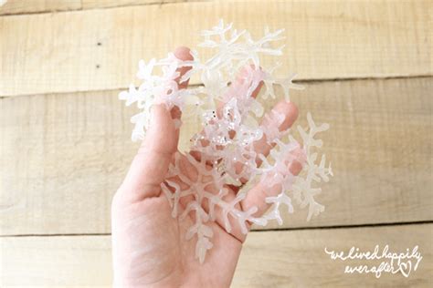 DIY Snowflakes As Traditional Winter Decoration