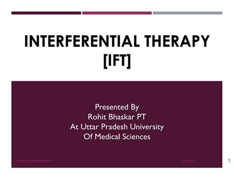 Interferential Therapy Interferential Current Ifc I Physiotherapy