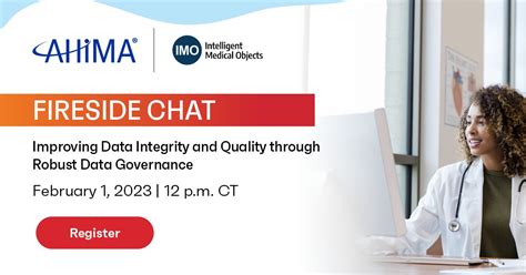 Fireside Chat Improving Data Integrity And Quality Through Robust Data Governance February 1