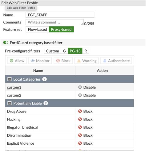 part 2 using fsso groups to setup web filtering on fortigate 60f