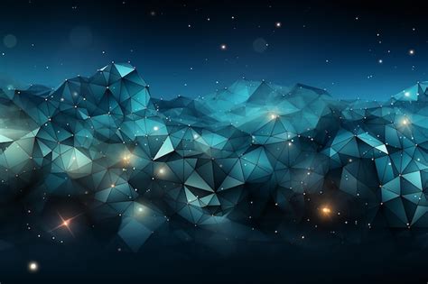 Premium Ai Image Geometric Design Of Overlapping Polygons Straight