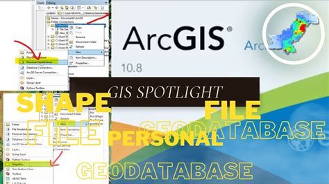 Create A File Geodatabase Personal Geodatabase Shapefile File Vs Personal Geodatabase