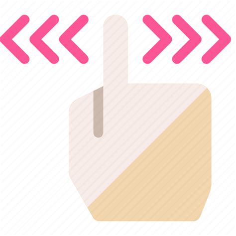 Swipe Left Right Touchscreen Drag Interactive Icon Download On