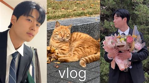 Vlog I 학교에서 정장입을 일이 뭐가 있지 I 가을은 졸업 준비하는 계절 I 논문 발표 브이로그 Youtube
