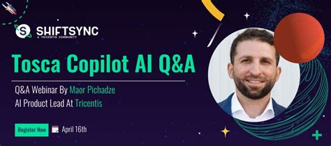 Testautomation Professionals 📣 Join Us For An Exclusive Live Qanda Session On Tricentis Tosca