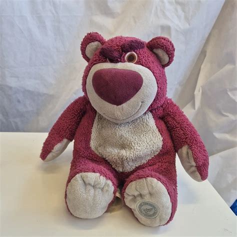 Disney Store Toy Story Lotso Huggin Teddy Bear Plush Soft Toy Stuffed