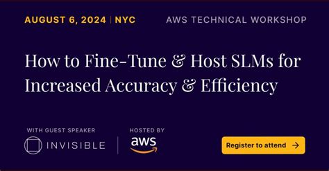 Invisible On Linkedin Slm Ai Aws Invisible Techinnovation Nycevent Aws Invisible Ai