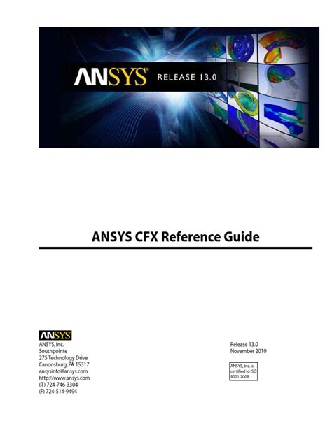 Ansys Cfx Reference Guide Pdf Trademark License