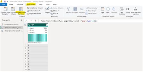 Inaturalist Observations Powerbi Api Paging