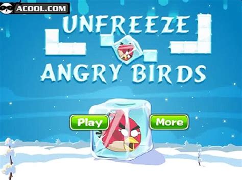 Angry Birds Unfreeze Angry Birds 1 앵그리버드 녹이기 게임 動画 Dailymotion