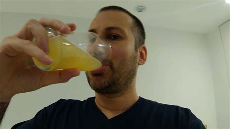 Drinking My Own Urine YouTube